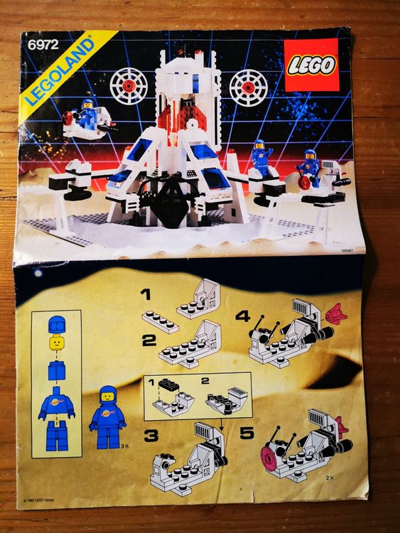 LEGO 6972 Classic Space Polaris Space Lab Bauanleitung (Gebraucht) in ...