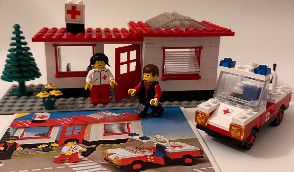 1980, Rarität, LEGO 6364 "Krankenhaus", komplett, OBA, ab 1. | Kaufen auf Ricardo
