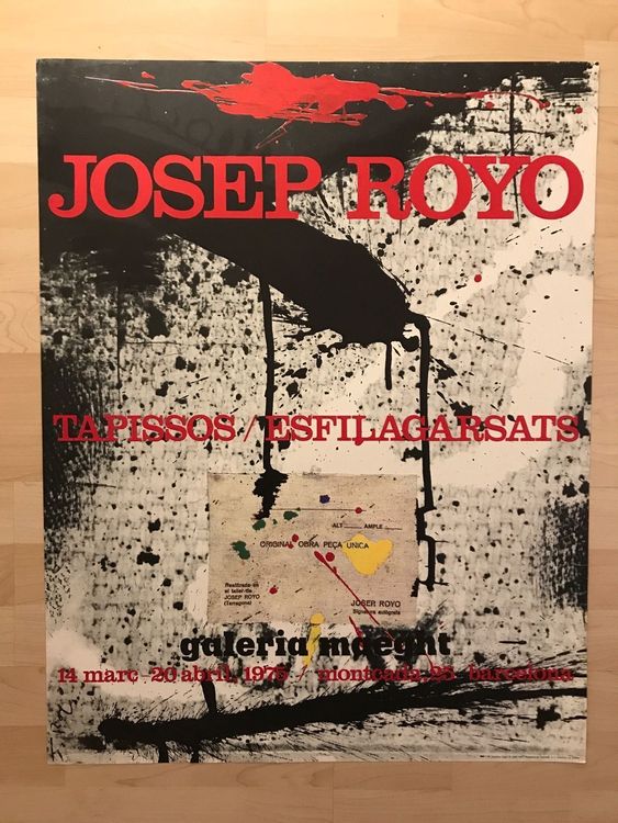 Josep Royo Plakat Galerie Maeght 1975 | Kaufen auf Ricardo