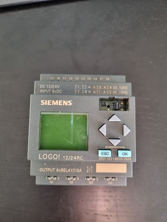 Siemens LOGO! 12/24RC, 4 Relais, Occasion (Gebraucht) in Zeihen für CHF ...