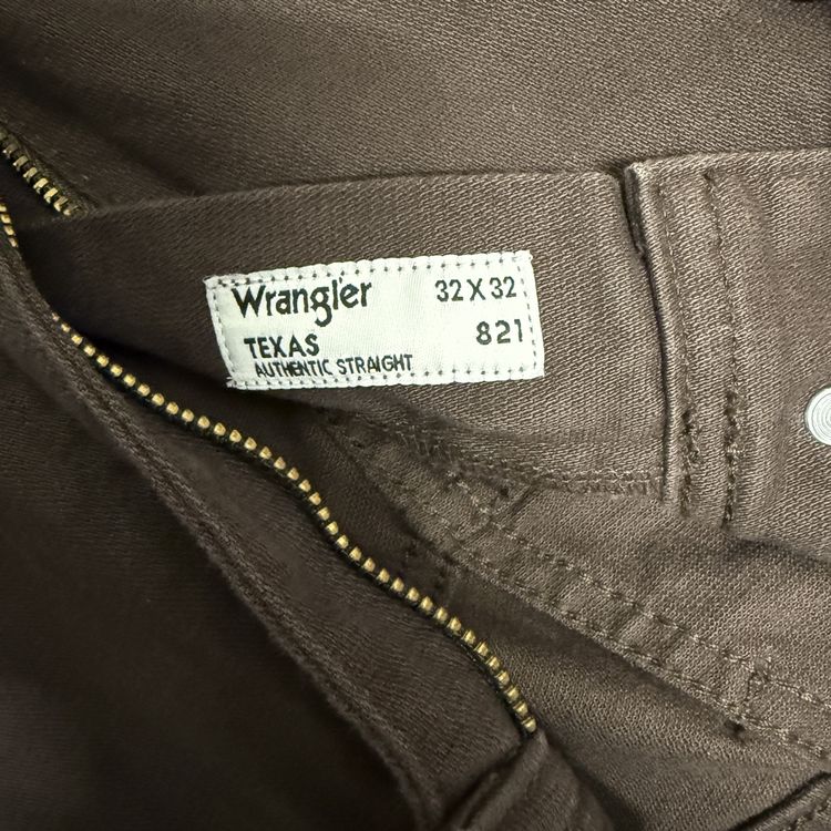 Wrangler Texas Herren Hose Braun Grösse 32x32 Top Zustand! (Gebraucht ...