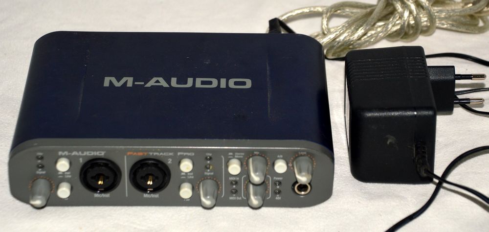 M-Audio Fast Track Pro Audio Interface (Gebraucht) in Collonges für CHF 60 – mit Lieferung auf ...
