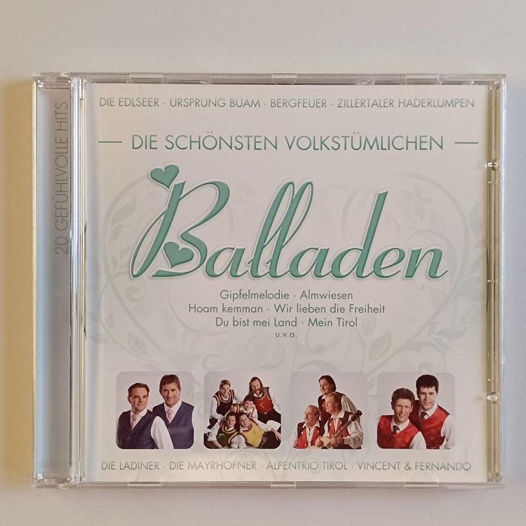 Die schönsten Volkstümlichen"Balladen" CD F7 (Gebraucht) in Sessa für ...