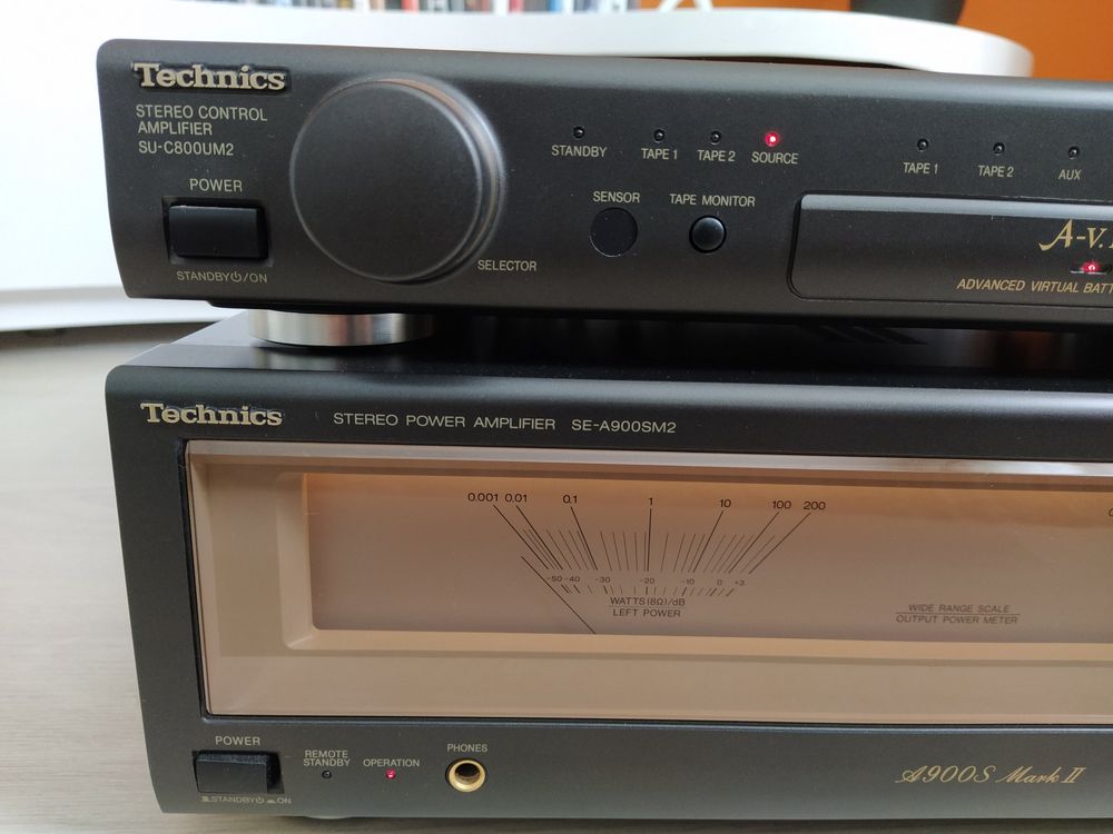 Technics SE-A900SM2 und SU-C800UM2 (Endstufe mit Mängel) (D'occasion) à Niederhasli pour CHF 342 ...