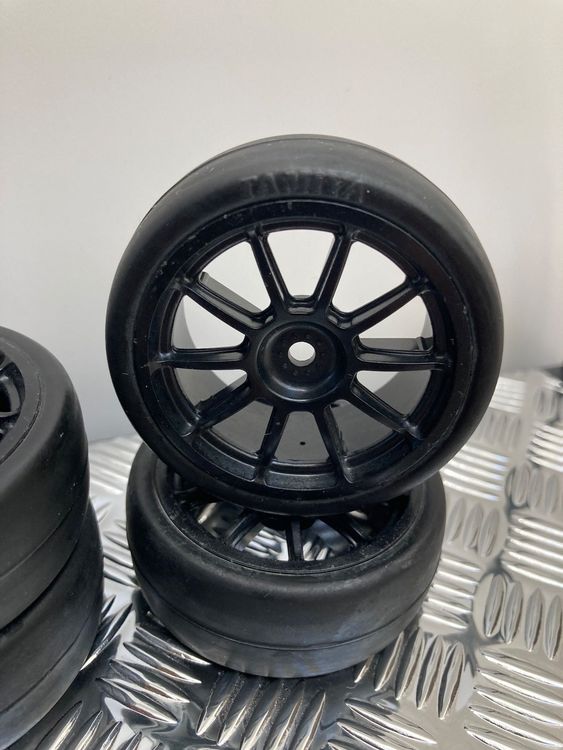 Tamiya original RC Radsatz 10-Speichen schwarz 24mm (4 Stk.) | Kaufen ...