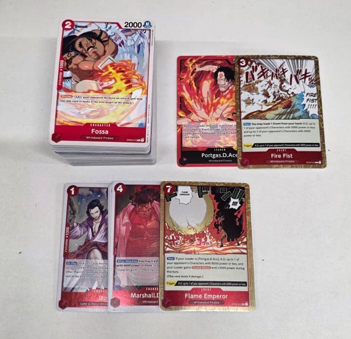 One Piece OP03 Pillars Of Strength (Red Bulk set) (Gebraucht) in ...