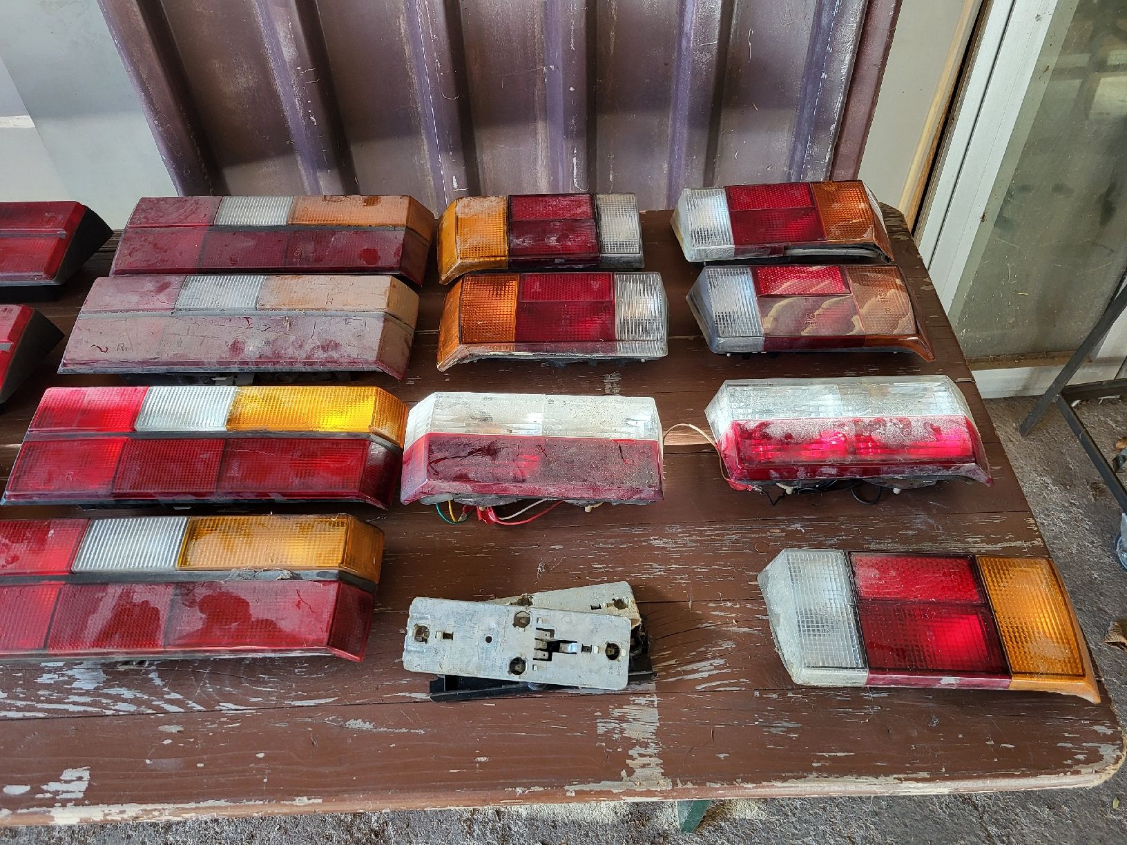 vw golf 1 & 2 passat rückleuchten gti gl cl 16v g60 (Gebraucht) in ...