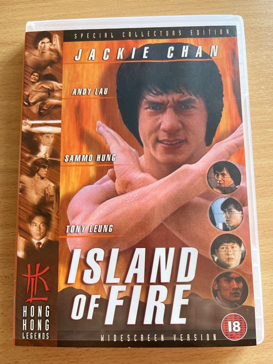DVD- Island of Fire, Special Collectors Edition, Jackie Chan (Gebraucht ...
