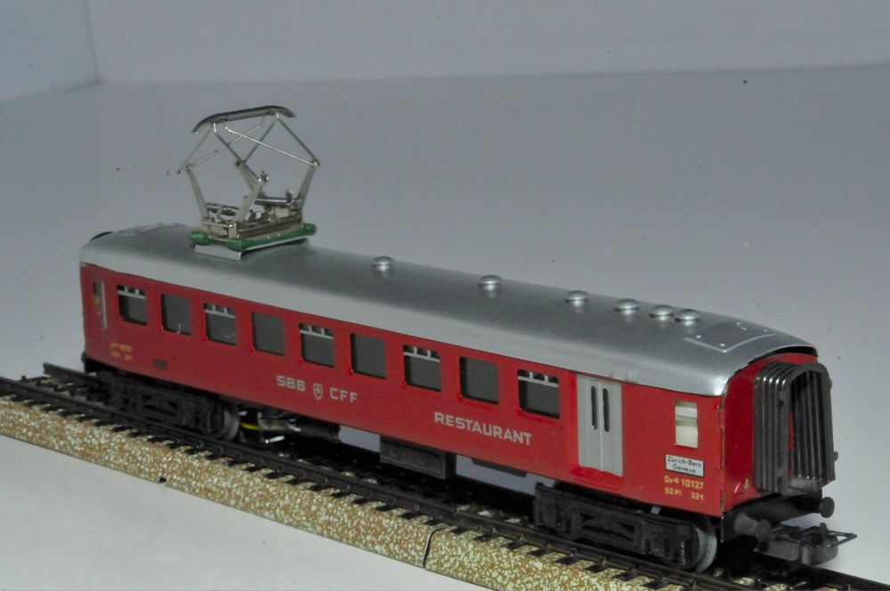 Märklin 4035 CFF SBB Wagon Restaurant + éclairage intér. OVP (Gebraucht) in Onex für CHF 40 ...
