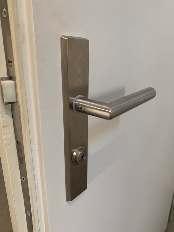 Zertifizierte Brandschutztüre mit Rahmen und Plakette EI 30 (Gebraucht ...