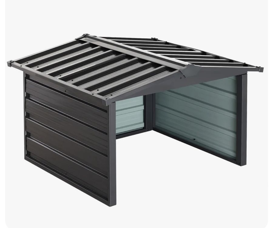 + Garage für Mähroboter, Metall, Mährobotergarage, (Neu und ...