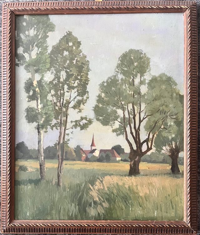 Anfan 20. J.H. Schweizer Schule Landschafts Gemälde (Gebraucht) in Root für CHF 5 – mit ...