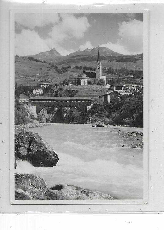 GR Scuol/Schuls Kirche und alte Innbrücke (Gebraucht) in Schocherswil für CHF 6 – mit Lieferung ...