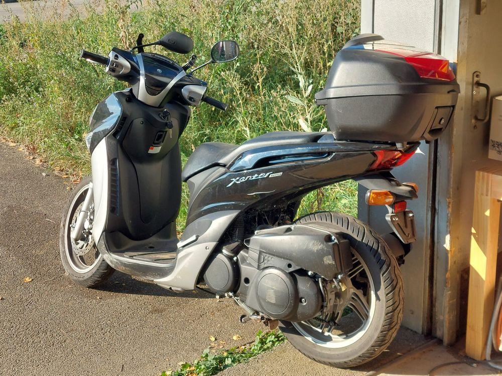 Yamaha HW 125 Xenter X enter Unfall Roller Scooter Topcase | Kaufen auf ...