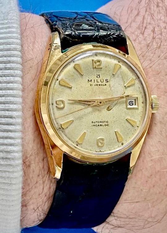MILUS AUTOMATIC 21 JEWELS INCABLOC (Gebraucht) in Goldach für CHF 61 ...