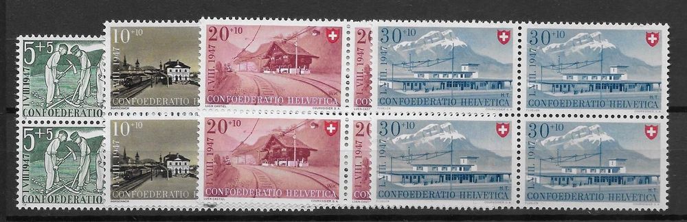 PP147b - Pro Patria 1947 B4 ** | Kaufen auf Ricardo