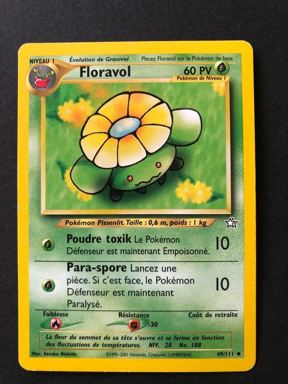 Neo Genesis FR Floravol 49/111 Rare Wizards Pokemon Vintage | Kaufen ...
