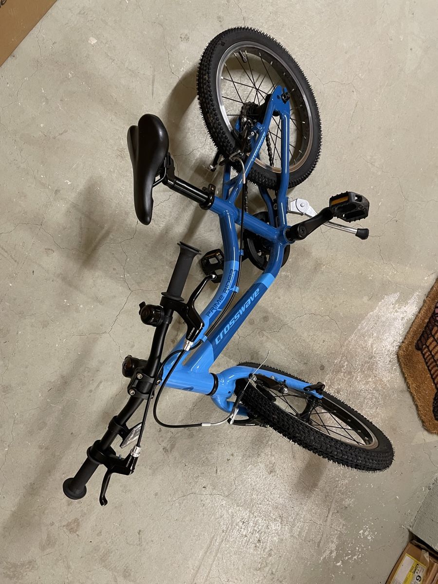 Crosswave Blue 16-inch Kids Bike - Ready for Adventure! (Gebraucht) in ...