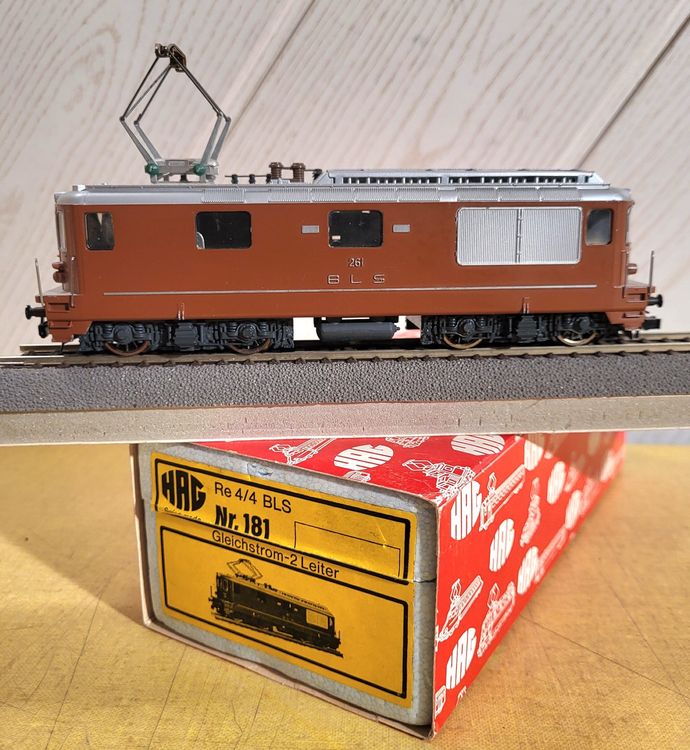 HAG - 181 - BLS - Re 4/4 - 261 - DC - analog | Kaufen auf Ricardo