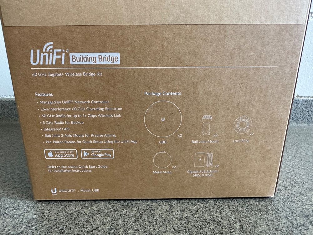 Ubiquiti UniFi Building-to-Building Bridge Kit (Neu und ...