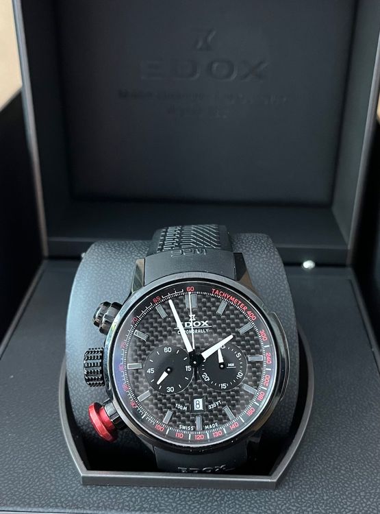 Montre Edox Chronorally 10302-37N-NIN (Neuf avec emballage d'origine) à ...
