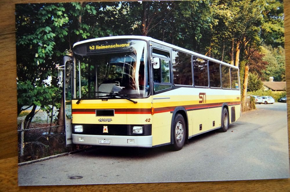 Steffisburg-Thun-Interlaken - NAW Bus Nr. 42 (Gebraucht) in Schönenwerd ...