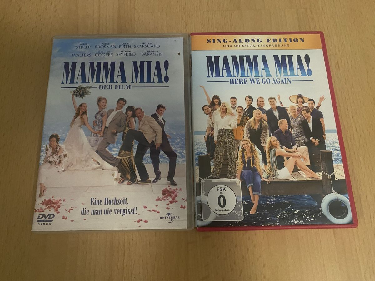 Mamma Mia! Der Film + Here we go again (Gebraucht) in Bischofszell für ...