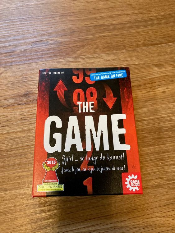 The Game - Kartenspiel (Gebraucht) in Schaanwald für CHF 3 – mit ...