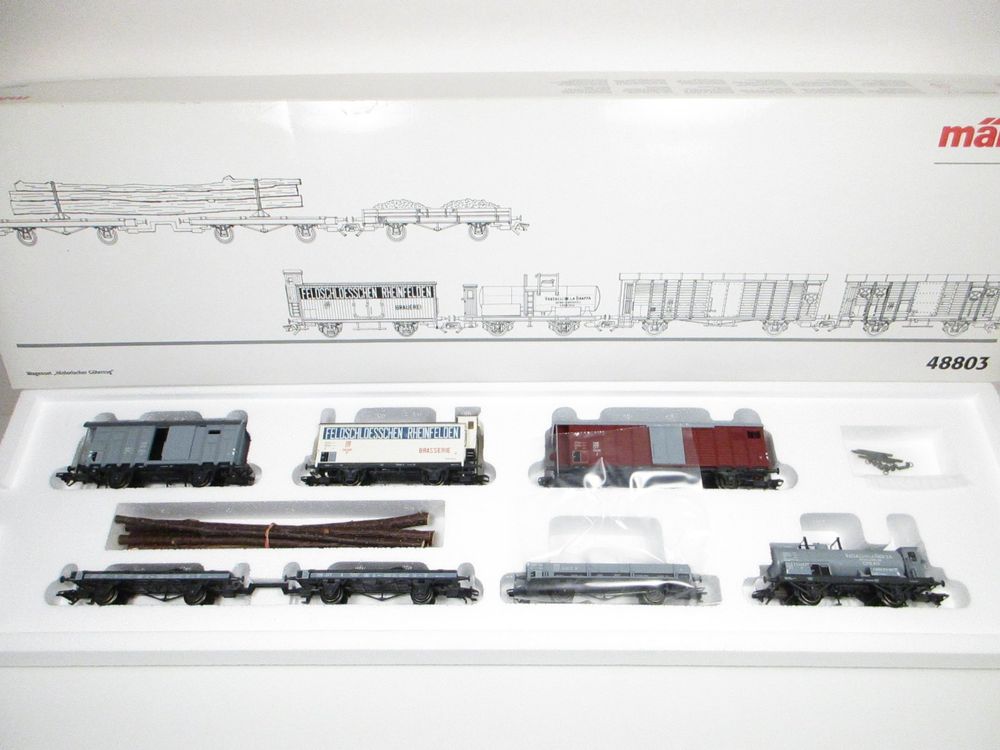 Märklin H0 48803 SBB Wagenset "Historischer Güterzug" (Neu und ...
