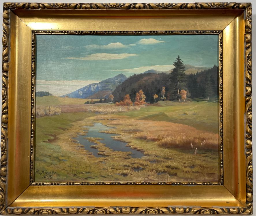 Robert Kiener (1866-1945) grosses Gemälde | Kaufen auf Ricardo