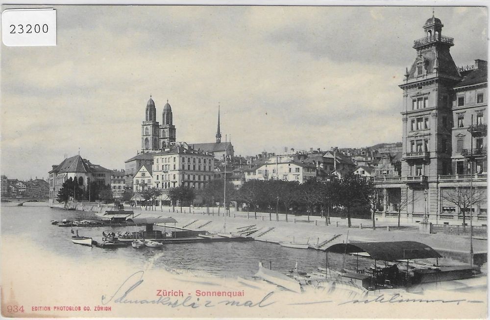 Zürich - Sonnenquai (Antik) in Ettingen für CHF 2 – mit Lieferung auf Ricardo kaufen