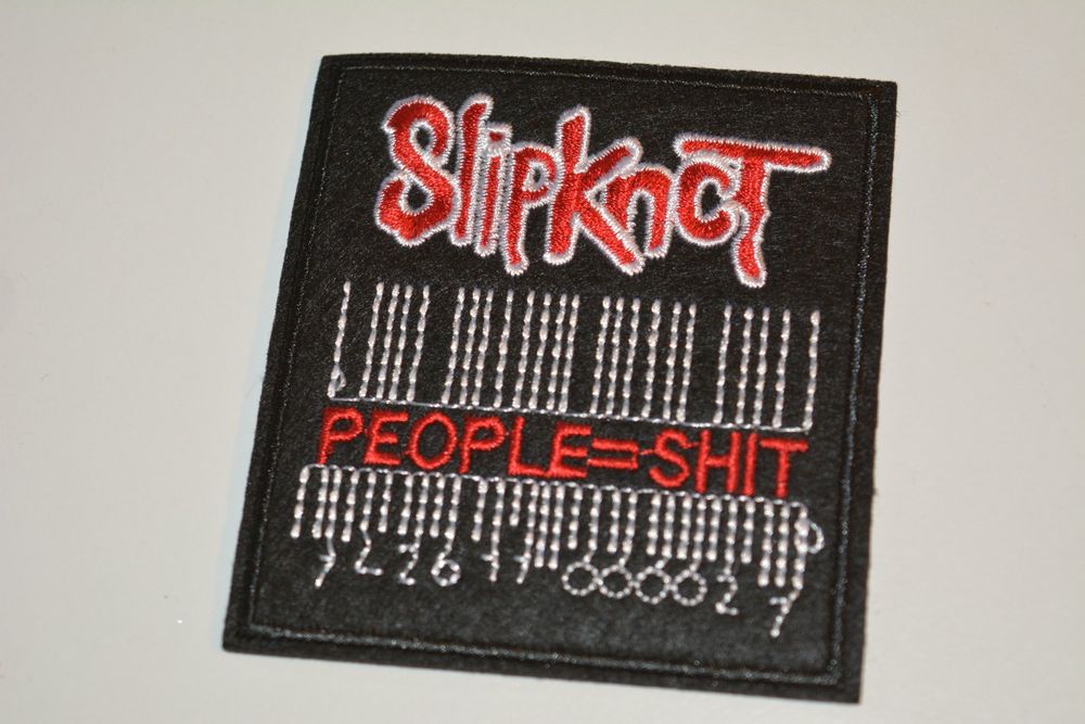 Badge Aufnäher band fanartikel SLIPKNOT Sticker Patch (Neu und ...