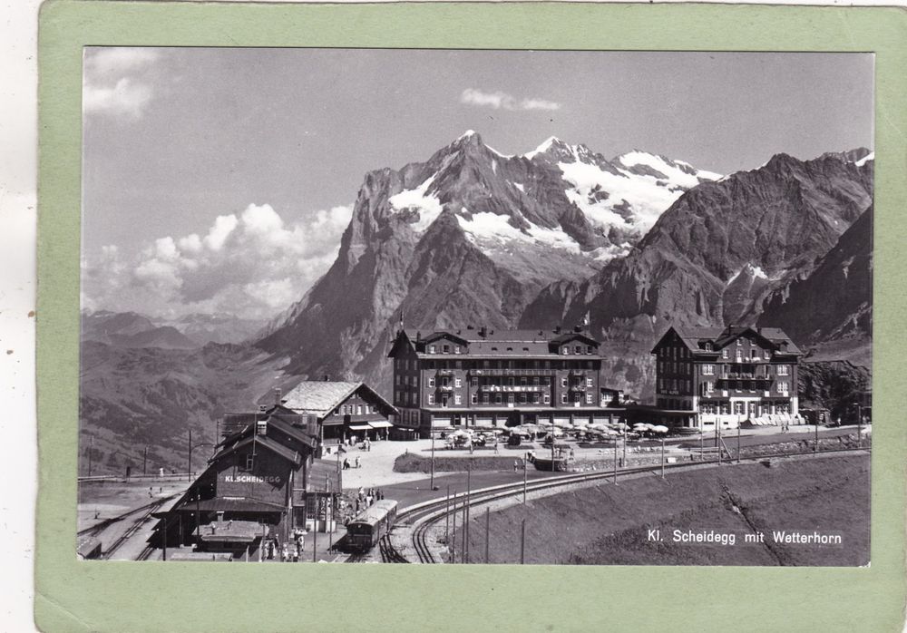 Kleine Scheidegg mit Wetterhorn 1977 | Kaufen auf Ricardo