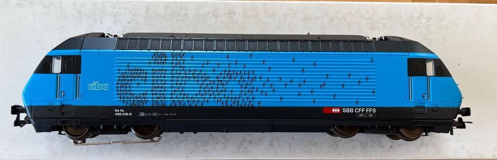 Roco 43866 | Re460 SBB Werbelok "Ciba" blau | AC Digital mfx (Gebraucht ...