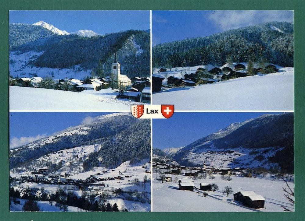 Lax VS, 4 Ansichten im Winter (Gebraucht) in Sargans für CHF 1 – mit Lieferung auf Ricardo kaufen