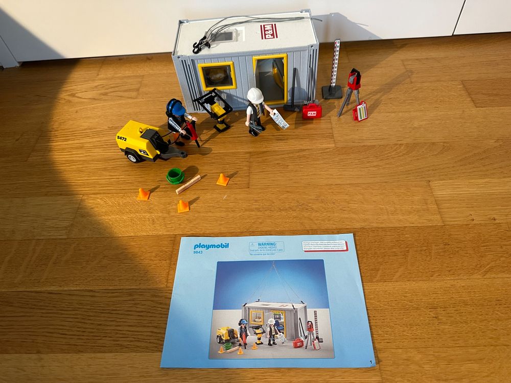 Playmobil Baucontainer 9843 | Kaufen auf Ricardo