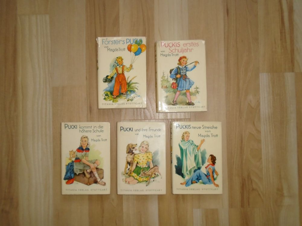 5x Pucki - Band 1-5 / Magda Trott (Gebraucht) in Pfeffingen für CHF 10 ...