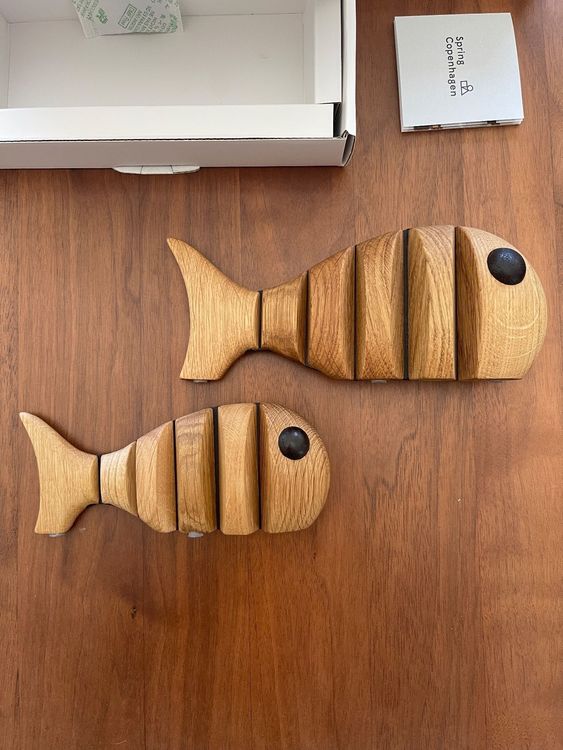 Holz Fisch 2 Stûck Ausstellungsstücke (NP 160,-) | Kaufen auf Ricardo