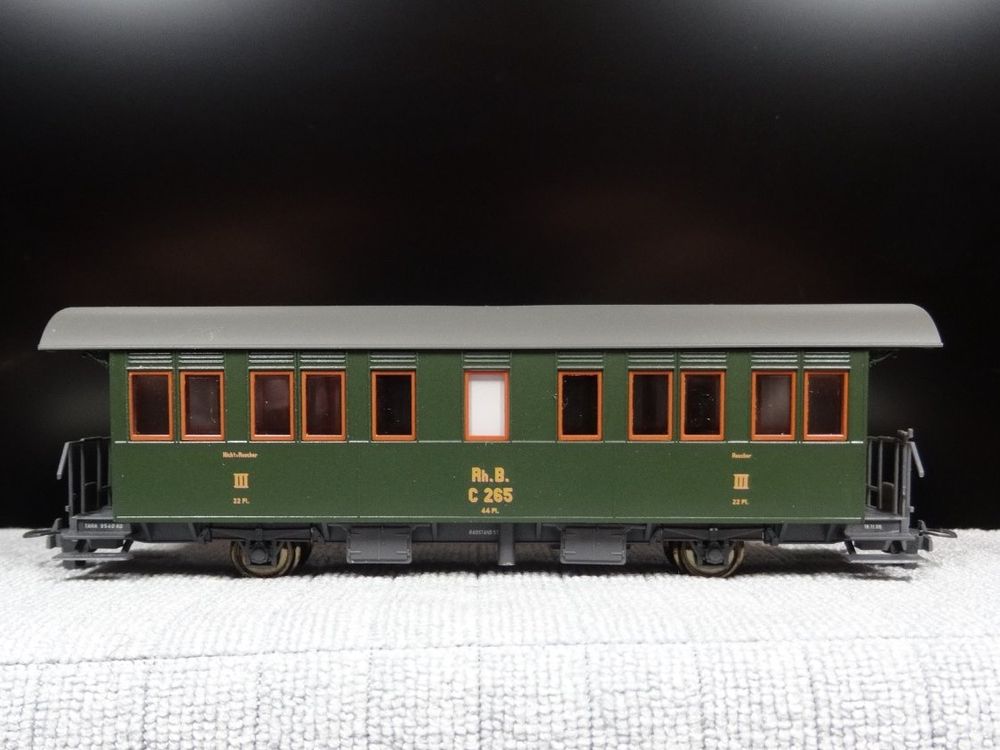 Bemo 3230105, RhB C 265, Zweiachser- Personenwagen, NEU (Neu und originalverpackt) in Kloten für ...