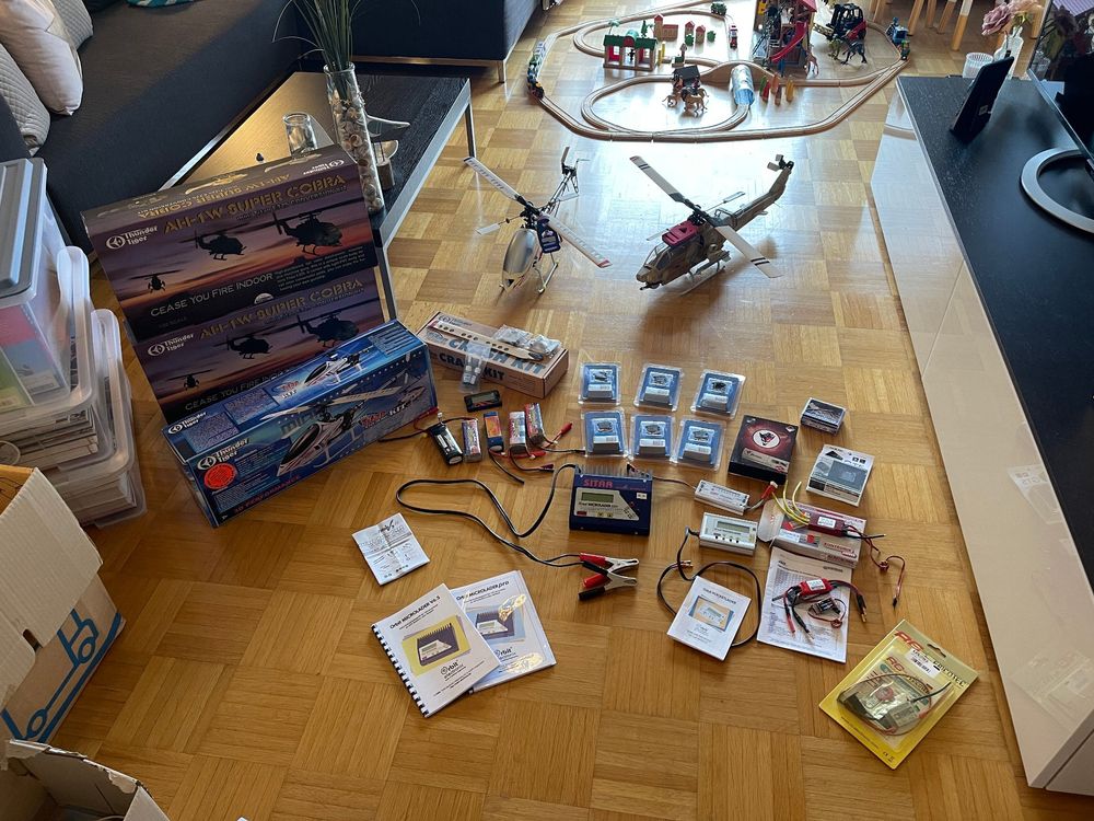 Thunder Tiger Mini Titan RC Heli mit viel Zubehör (Gebraucht) in Jona ...