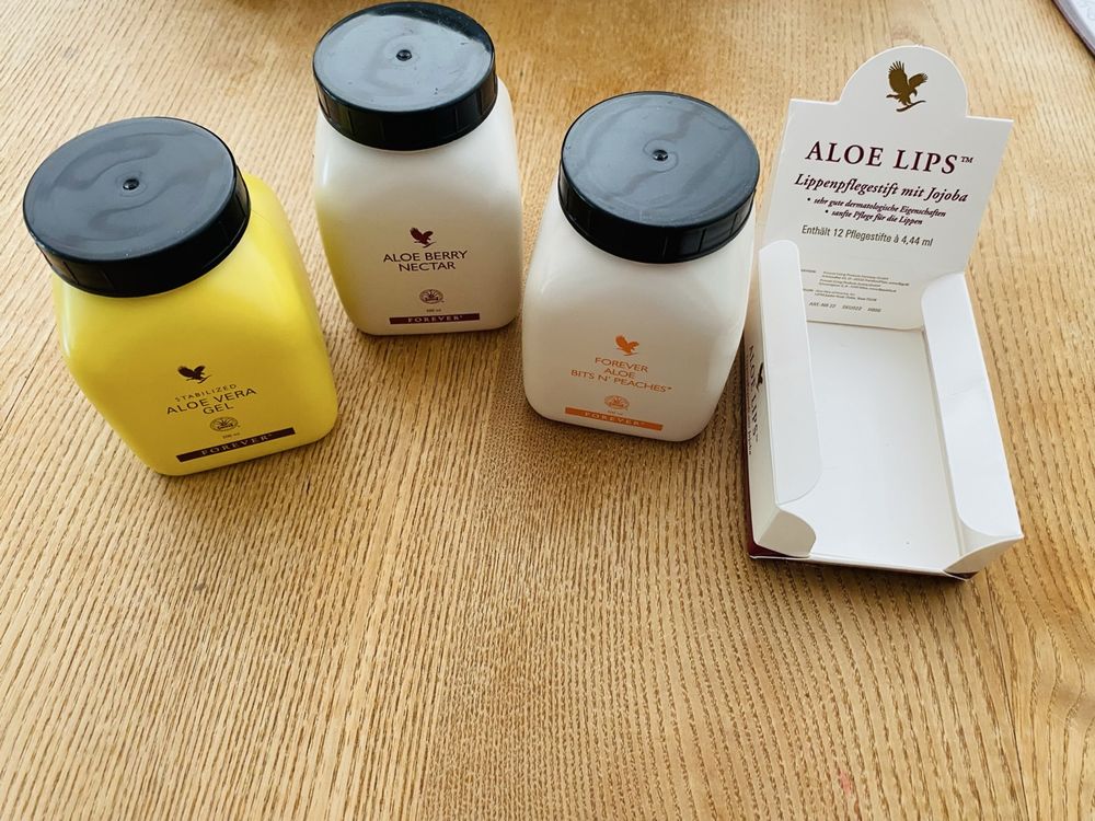 Forever Aloe Dosen klein und Lips Box (Gebraucht) in Dussnang für CHF 20 – mit Lieferung auf ...
