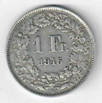 1 Fr. 1945 Silber | Kaufen auf Ricardo