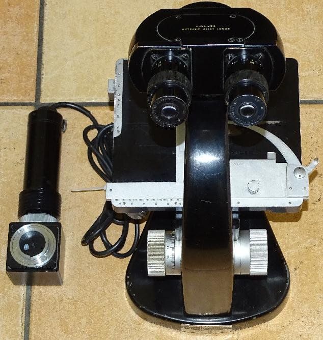 1950 Leitz Wetzlar Deutschland Mikroskop mit Koffer | Kaufen auf Ricardo