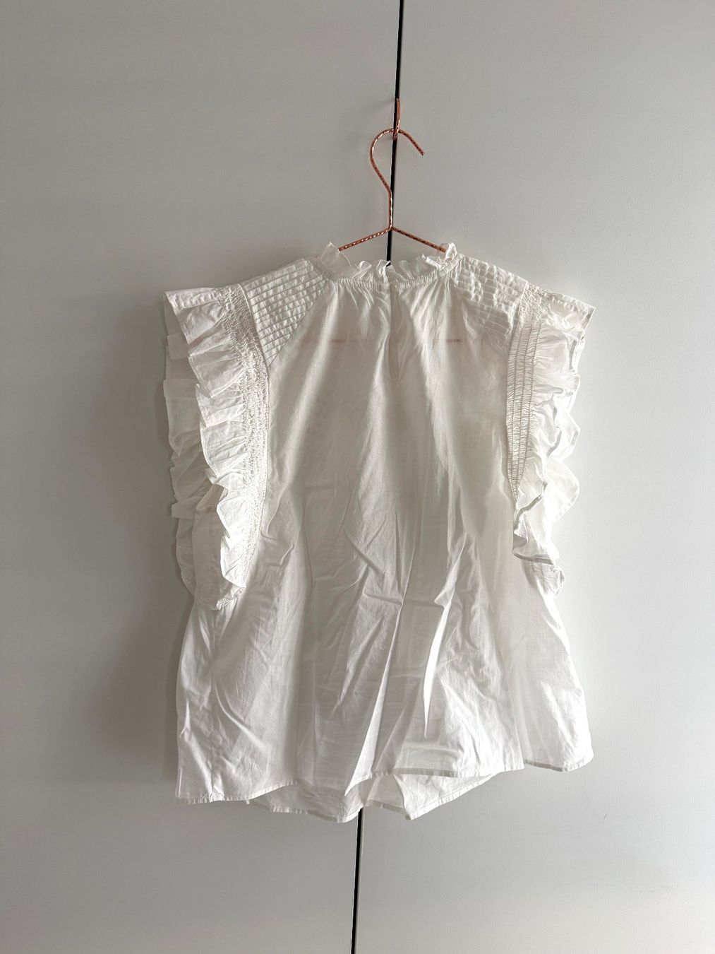 Haut BA&SH blanc sans manches (Neuf (Voir description)) à La conversion ...