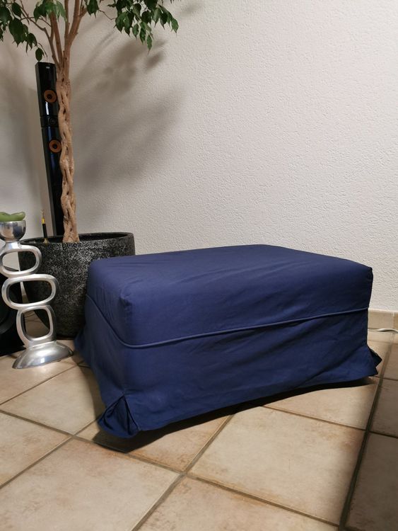 Ikea; blauer Alleby Hocker & Gästebett (Gebraucht) in Boniswil für CHF ...