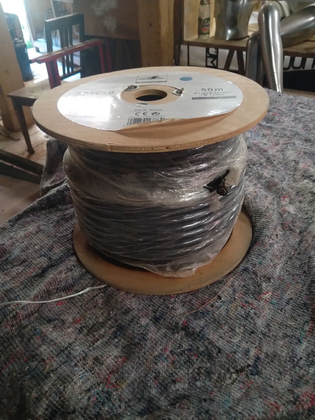 Monacor SMC-8 Multicore Kabel 50m – 8-fach Audiokabel (Neuf avec ...