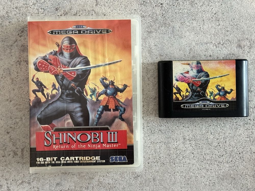 Shinobi III 3 - Return of the Ninja Master - SEGA Mega Drive (Gebraucht ...