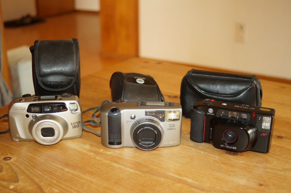 Minolta Riva Zoom 140 EX / AF-Tele 60 / Pentax Espio 160 | Kaufen auf ...