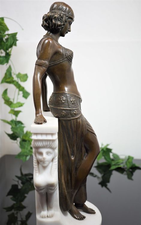 GROßE BRONZE TÄNZERIN CHIPARUS ca. 14kg | Kaufen auf Ricardo