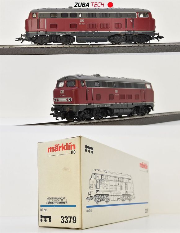Märklin 3379 Diesellok BR 216 DB, H0 WS | Kaufen auf Ricardo